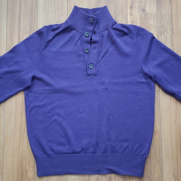 Banana Republic | Sweaters | Banana Republic Quarter Button Sweater ...